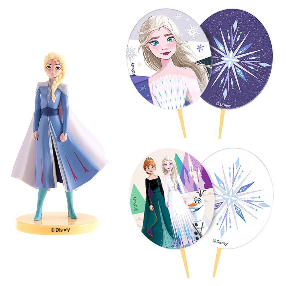 Frozen 2 Kakepynt Sett - Partyhallen.no