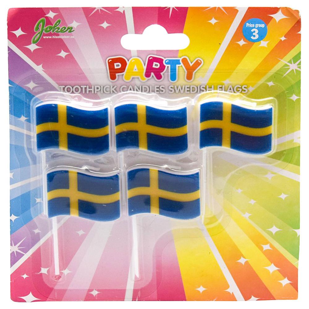 Kakelys Svenske Flagg - Partyhallen.no