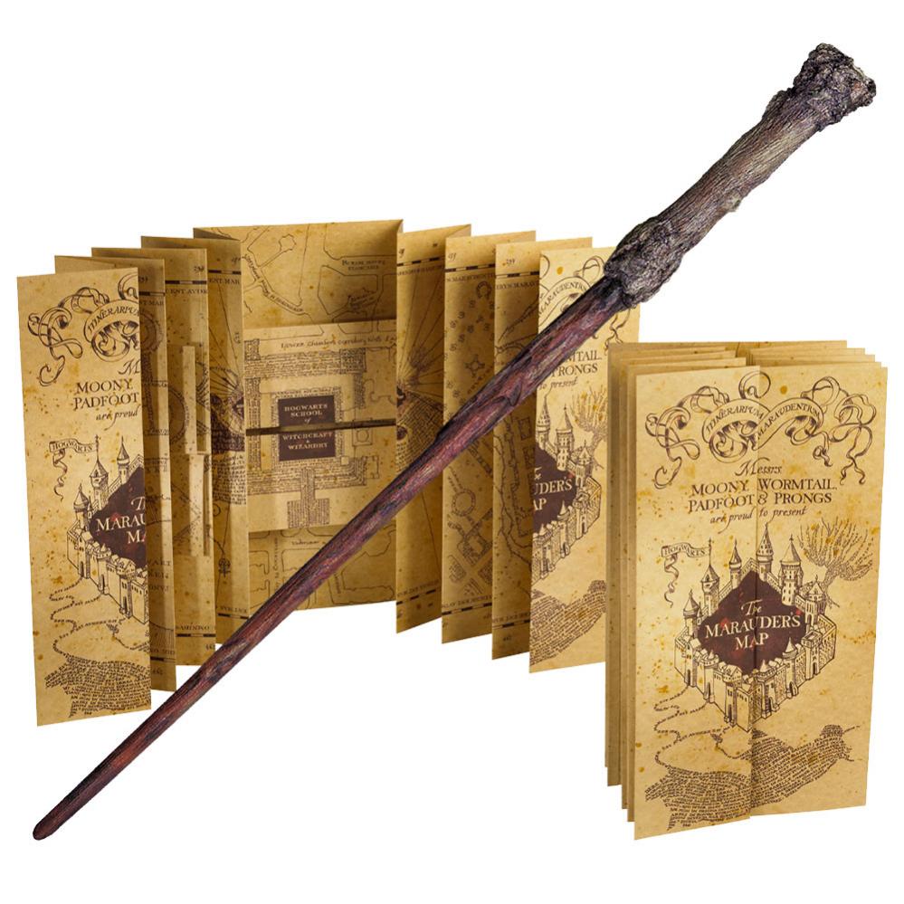 Harry Potter Tryllestav og Marauders Kartet - Partyhallen.no